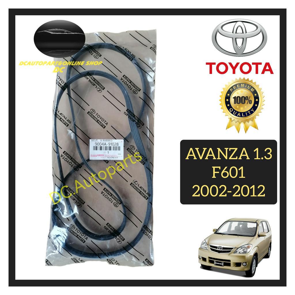 9004A-91028 TOYOTA FAN BELT AVANZA 1.3 F601 4PK1890 (2002-2012 ...