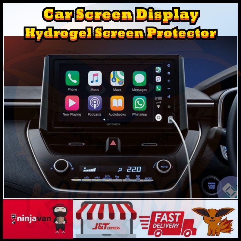 Toyota Innova / Corolla Cross 2024 2023 2022 2021 2020 Head Unit Screen ...