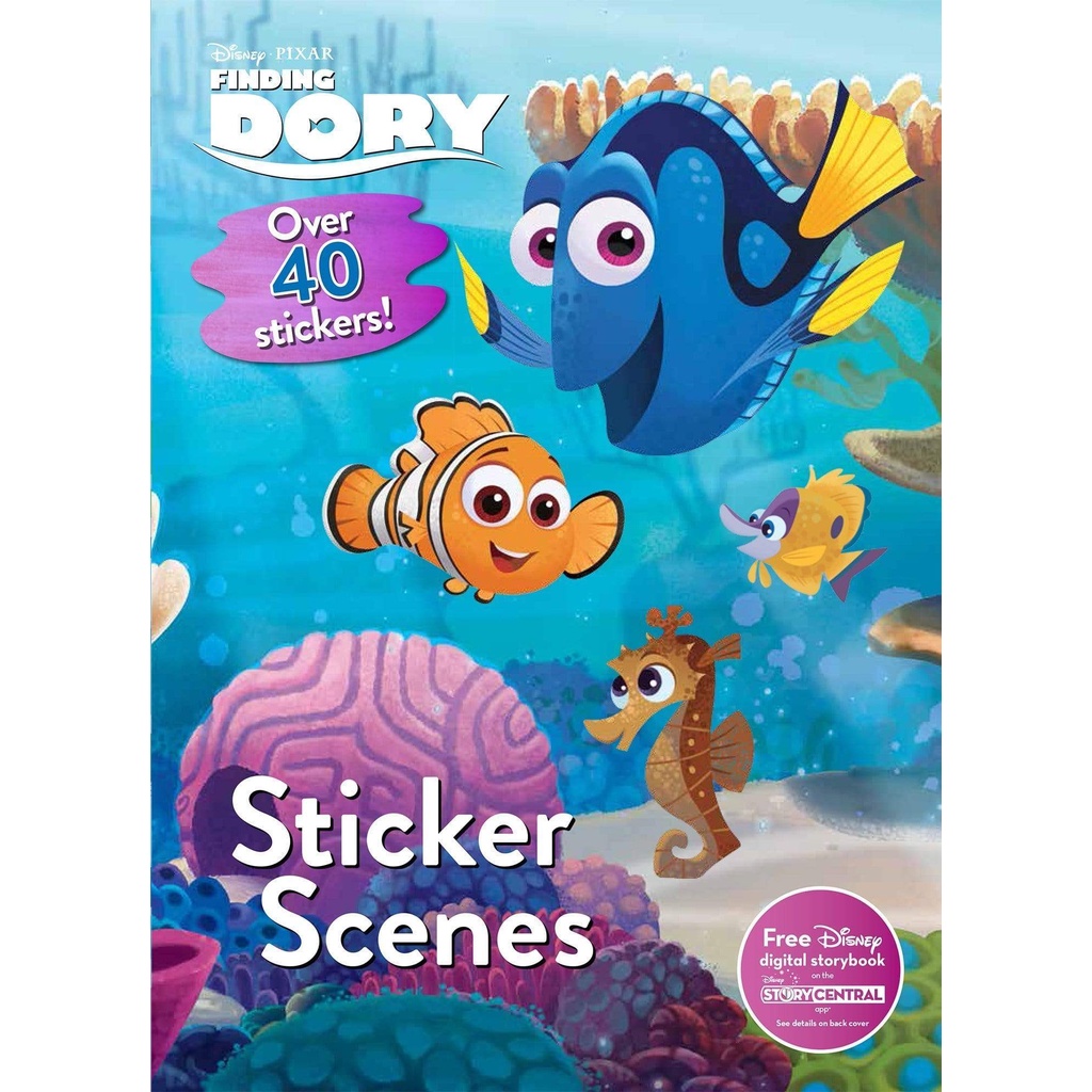 (BX) Finding Dory Sticker Scenes (ISBN:9781474884082) | Shopee Malaysia