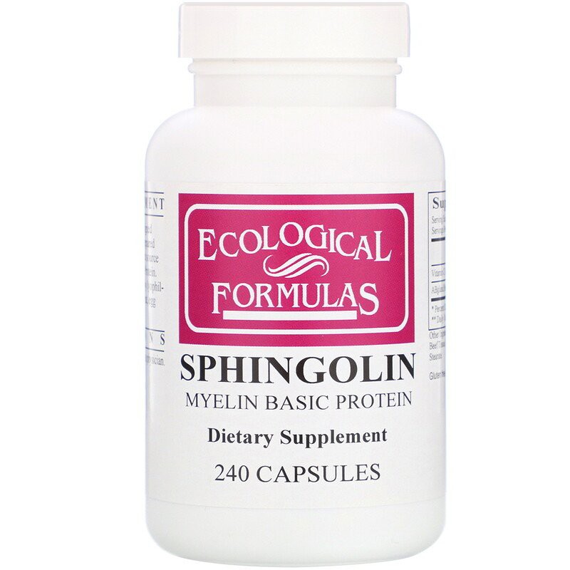Ecological Formulas, Sphingolin, 240 Capsules | Shopee Malaysia