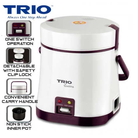Trio Mini Rice Cooker 0.3L TJC-030 | Shopee Malaysia