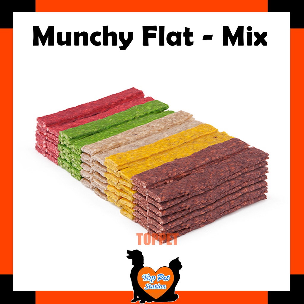 Dog Snack - Munchy Flat Mix 1kg | Shopee Malaysia