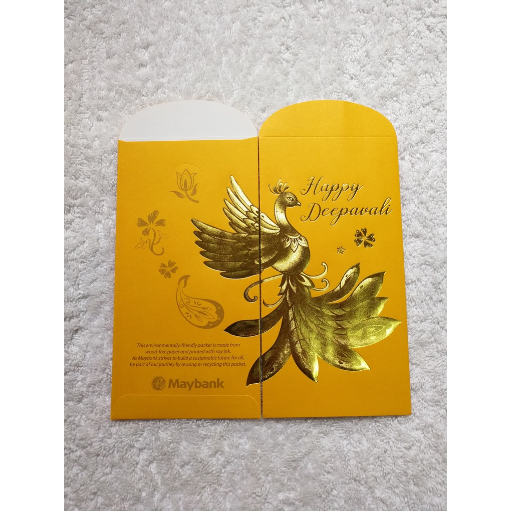 Maybank Deepavali Packet 2021 & 2022 (1 pack-8 pcs) [Happy Diwali ...
