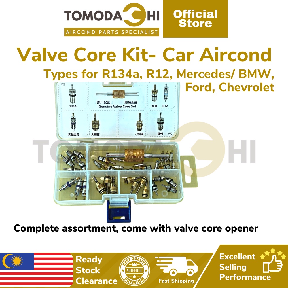 (READY STOCK) Core valve Kit(Complete with valve opener). | Shopee Malaysia