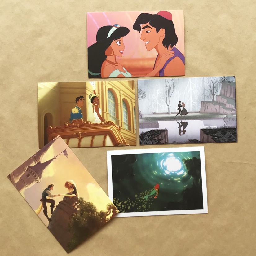 Disney Princess Postcard - Set D060 (5 pcs) | Shopee Malaysia