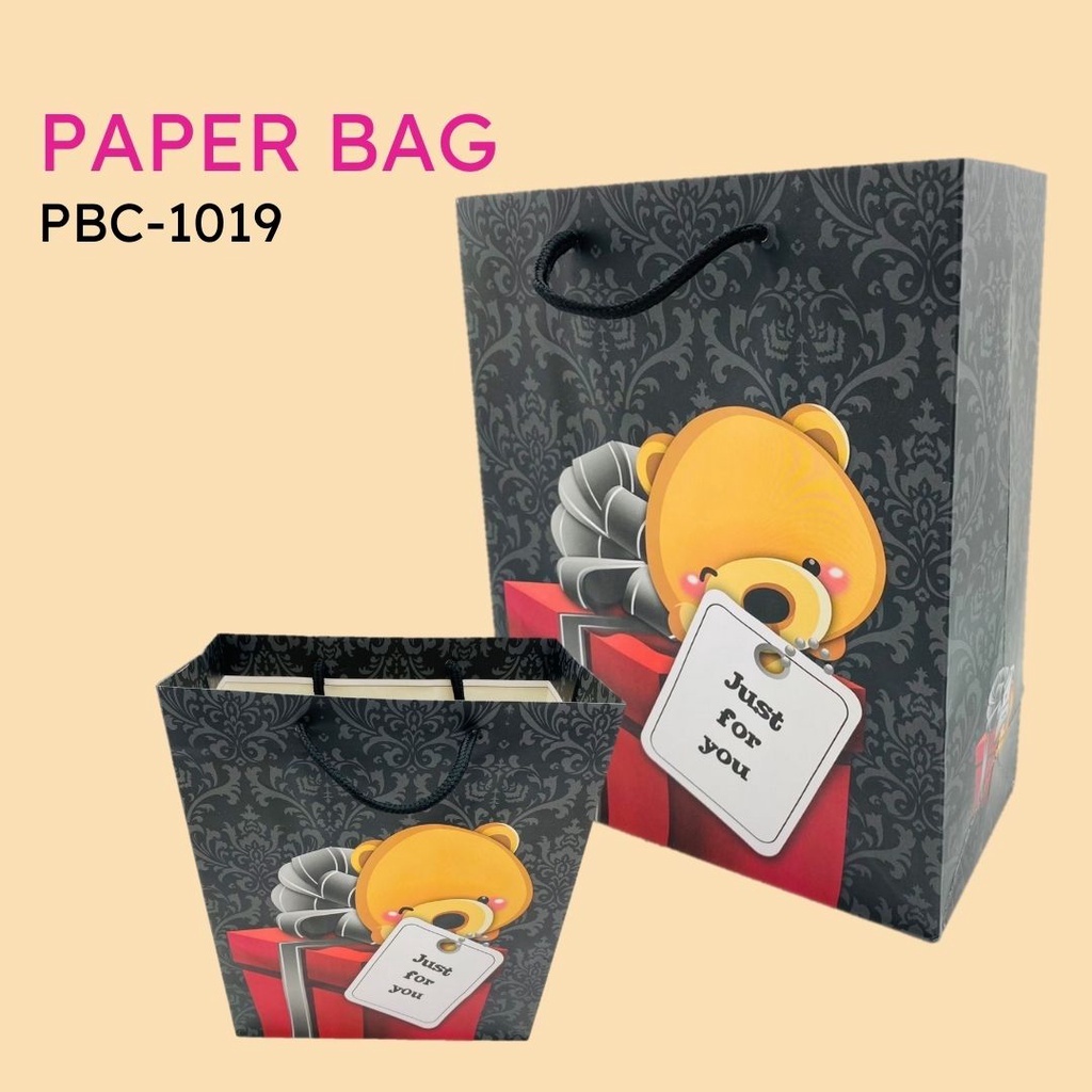 Paper Bag 25x21x10 cm Gift Bag Party Bag Doorgift Paper Bag Murah ...