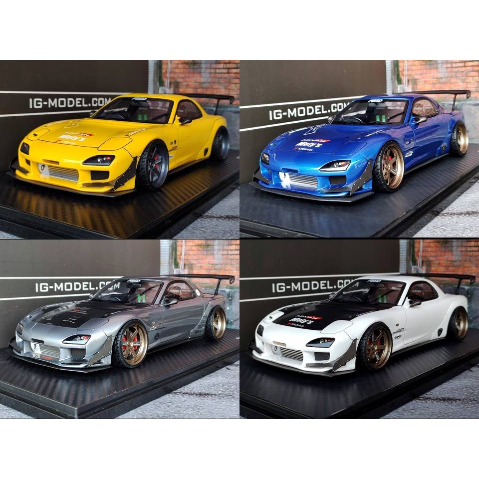 RX7 ignition Model Feed Mazda RX7 FD3s scale 1:18 1/18 Car Gift | Shopee Malaysia
