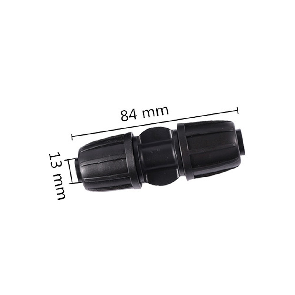 2 PCS 16mm PVC Pipe Lock Nuts Connectors Garden Water Connector ...