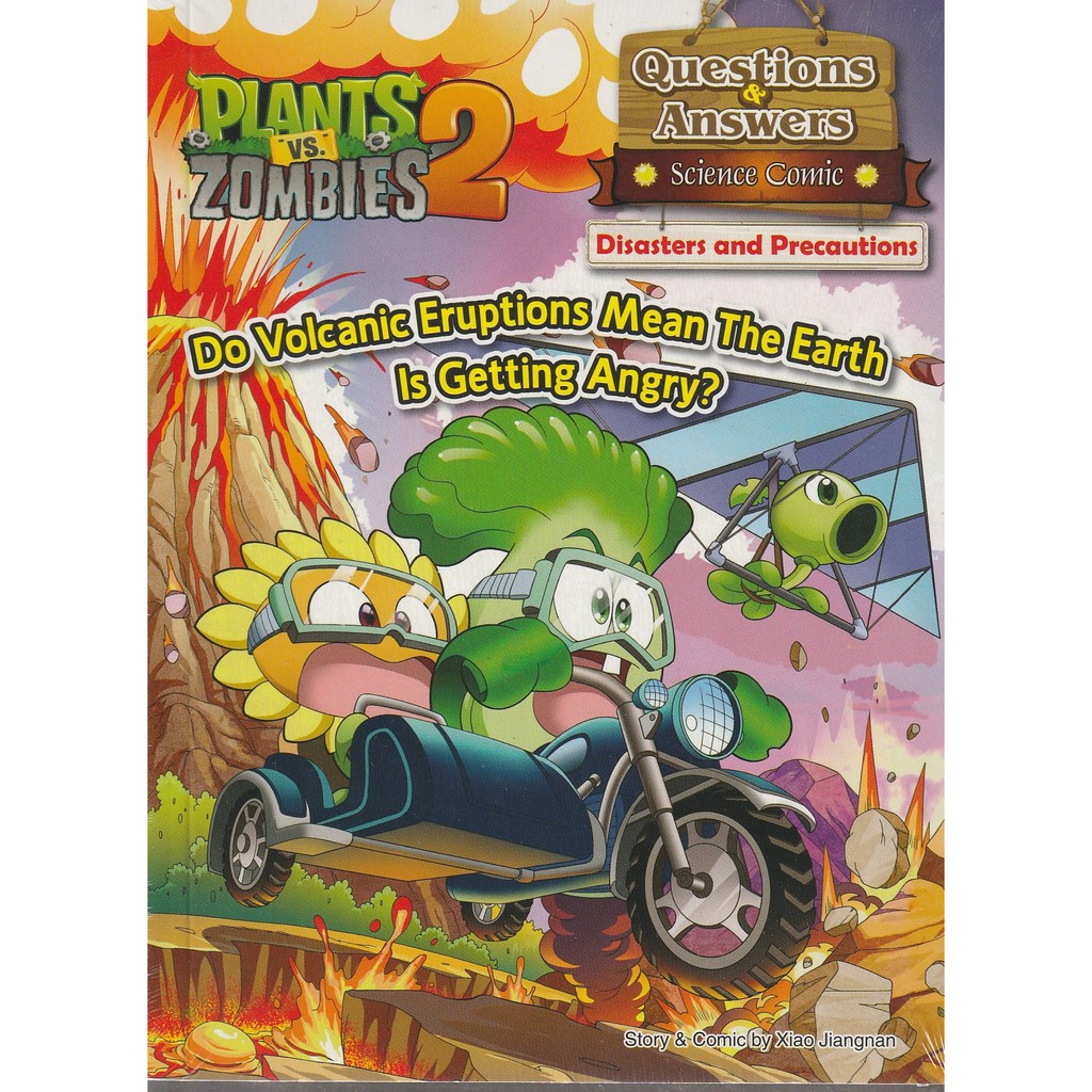 PLANTS VS ZOMBIES- QUESTIONS & ANSWER SCIENCE COMIC (ENGLISH VERSION ...