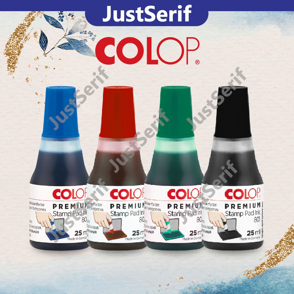 Colop refill ink for ink pad Colop P10, P20, P30, P40, P50, P60, Pocket ...