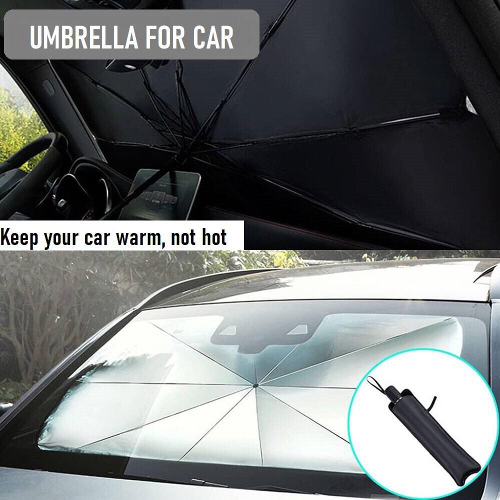 Car Parasol Auto Front Windshield Sun Shade UV Rays and Heat Sun Visor ...