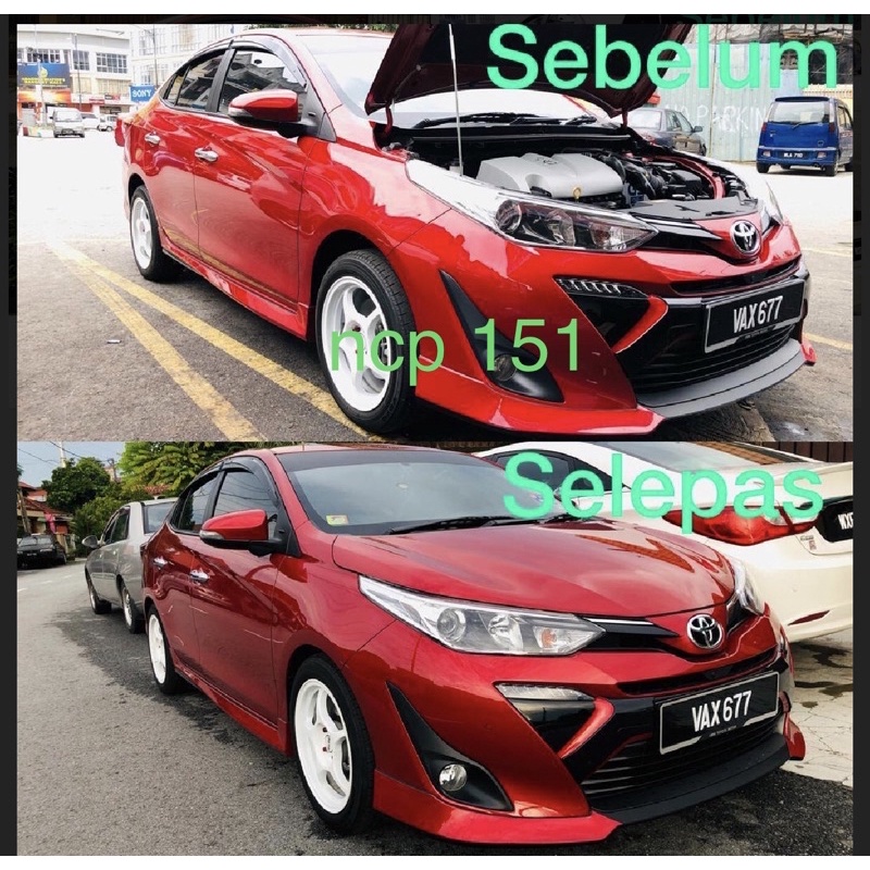 SPRING SPORT PRO EXPERT TOYOTA Vios New 2023 YARIS 2019-2023/VIOS NCP 150/VIOS NSP151 | Shopee ...