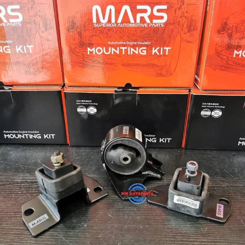 MARS ENGINE MOUNTING FULL SET THAILAND GENUINE - PERODUA KEMBARA 1.3 ...