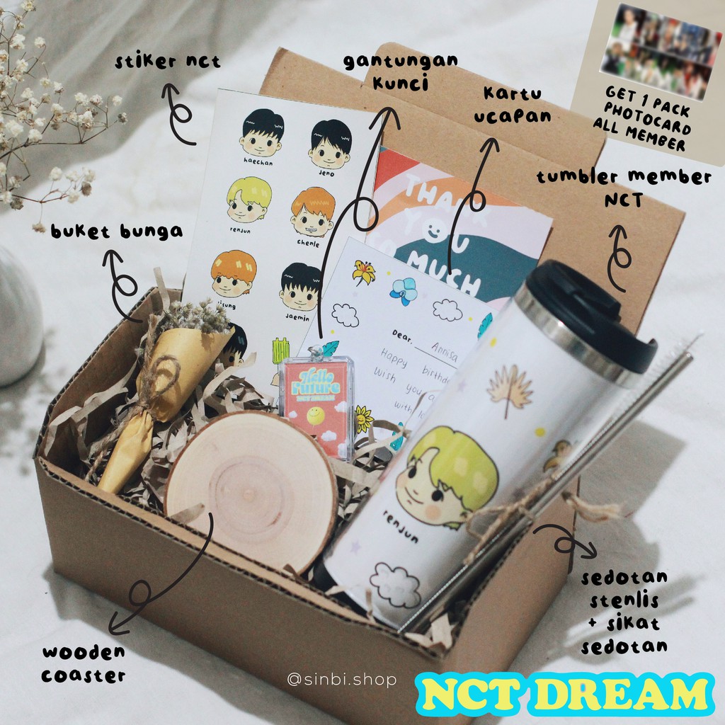 Hampers NCT DREAM HELLO FUTURE | Kpop GIFTBOX | Kpopers HAMPERS | Gift ...