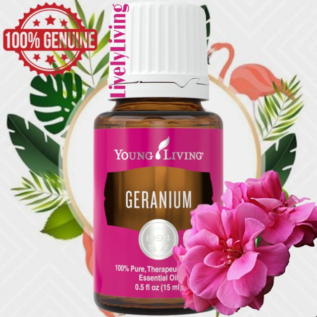 Young Livings Geranium Essential Oil (15ml) | Shopee Malaysia