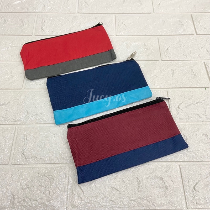 Plain Simple Pencil Case Colourful Stylish Bag and Durable Compact ...