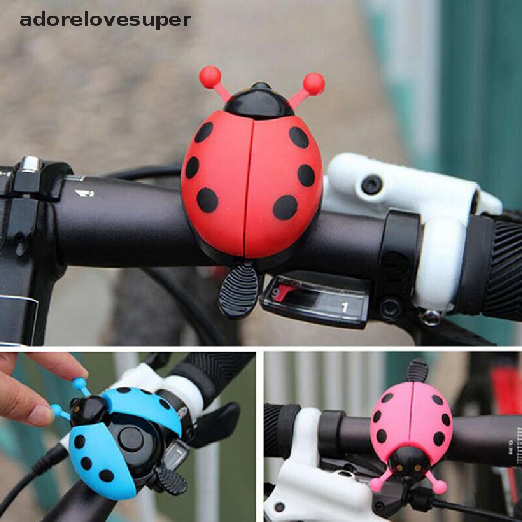 AD1MY 1Pc Bicycle Ladybug Bell Cartoon Cycling Bell Lovely Kids Bike Ride Alarm Horn Martijn ...