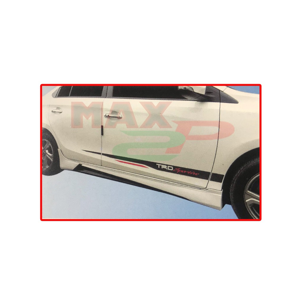 Toyota Vios 3rd Gen (2013-2018) DRIVE 68 Side Skirt Door Under Lower ...