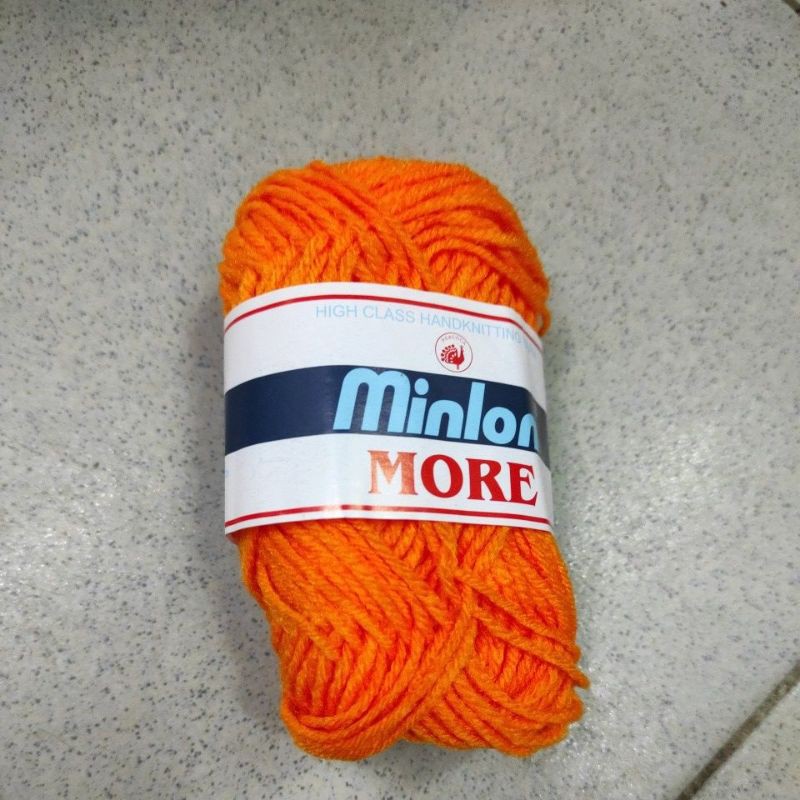 Minlon More Benang Kait Knitting Yarn 24+-g (1pc) | Shopee Malaysia