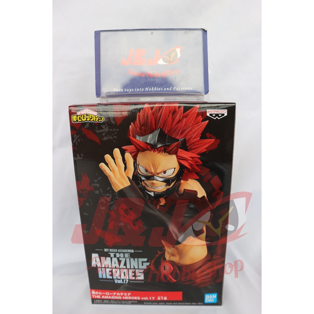 BANPRESTO MY HERO ACADEMIA THE AMAZING HEROES VOL.17 KIRISHIMA | Shopee Malaysia