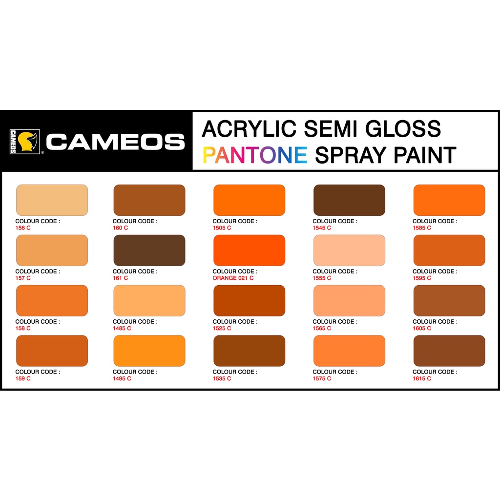 PANTONE Color P7 - Aerosol Spray Paint - CAMEOS 400ML/Bottle | Shopee ...