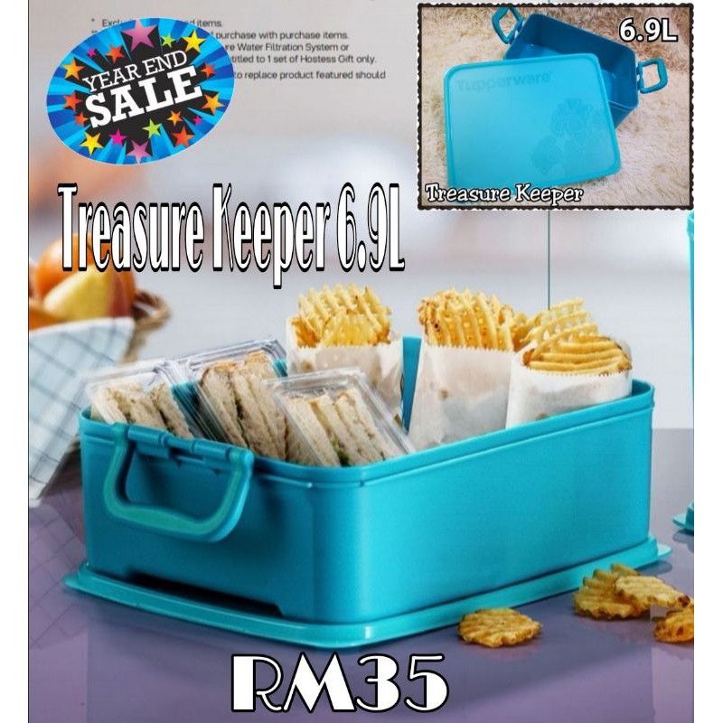 🔥Tupperware 🔥Treasure Keeper 6.9L | Shopee Malaysia
