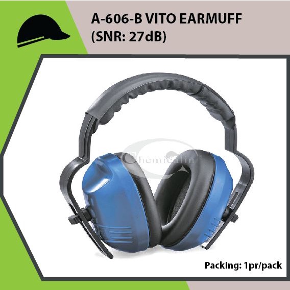 A-606-B VITO EARMUFF (SNR: 27dB) | Shopee Malaysia