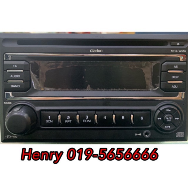 Clarion CD Player Original Exora Radio Player | Shopee Malaysia