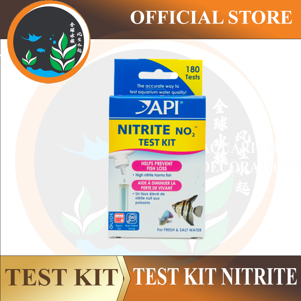 API Nitrite NO2 Test Kit(Aquarium Tester) (Exp:08/2025) | Shopee Malaysia