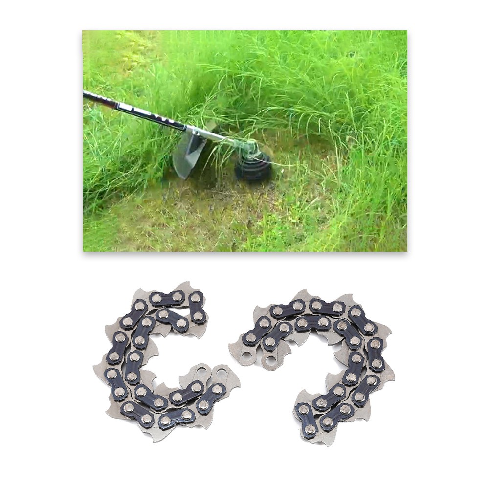 2PCS Coil Chain for Garden Grass Trimmer Head Lawn Mower Accessories SS ...