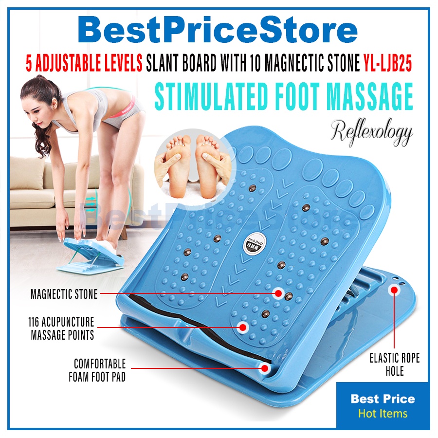 BPS Gym Grade Adjustable Stretching Lajin Magnetic Meridian Standing ...