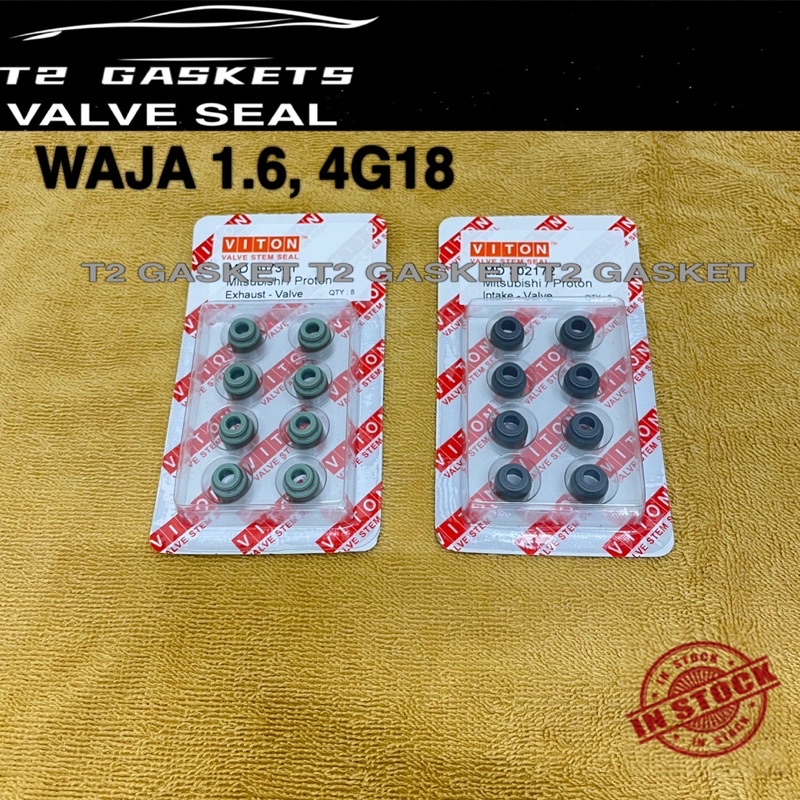 PROTON WAJA 1.6, 4G18 VALVE SEAL (1SET=16PCS) | Shopee Malaysia
