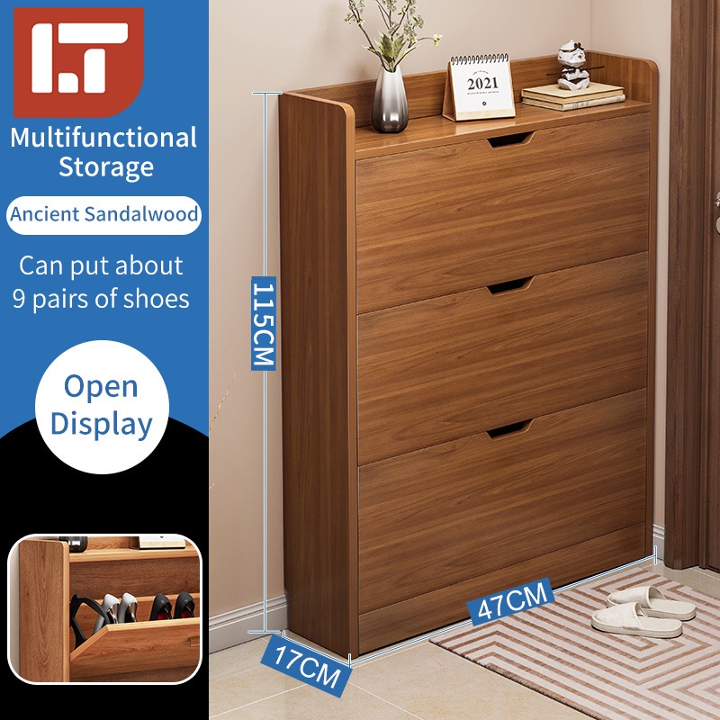 Shoe Cabinet Rak Kasut Almari Kasut space saver 3 doors rak kabinet ...