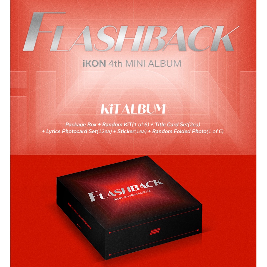 [Ktown4u] iKON - FLASHBACK 4th MINI ALBUM Photobook / KiT / Digipack ...
