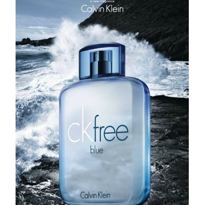 Calvin Klein Ck Free Blue For Men Perfume Edt 100 ml HQ High Quality Shopee Malaysia