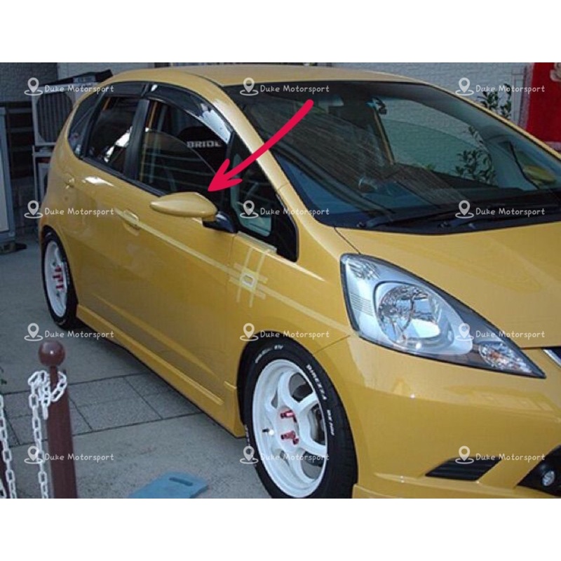 Honda Jazz FIT GE GE6 GE8 2008-2013 Spoon Side Mirror Black | Shopee Malaysia