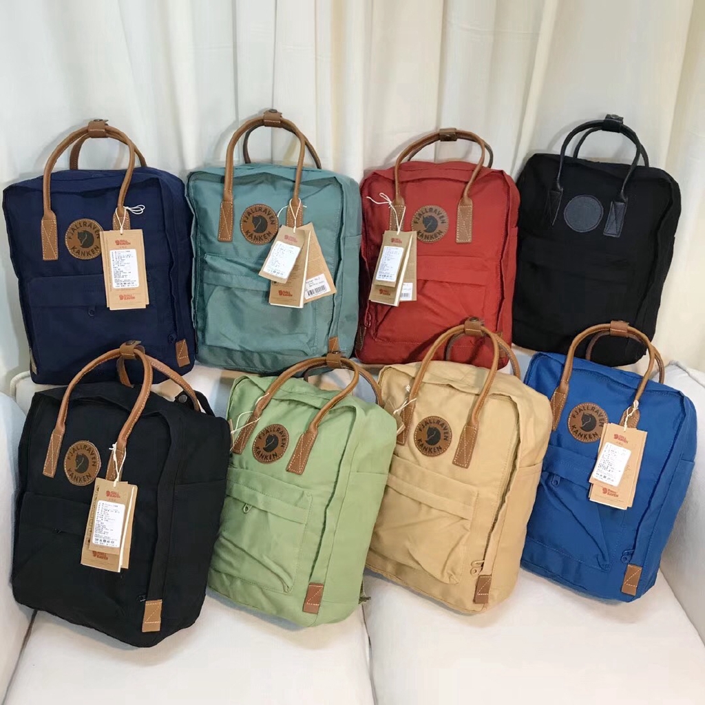 ready fjallraven backpack kanken generation 2 men and women students ...