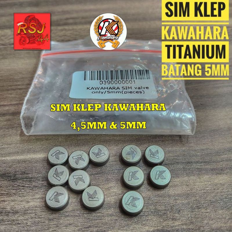 Sim kawahara racing Valve 4.5mm And 5mm | Shopee Malaysia