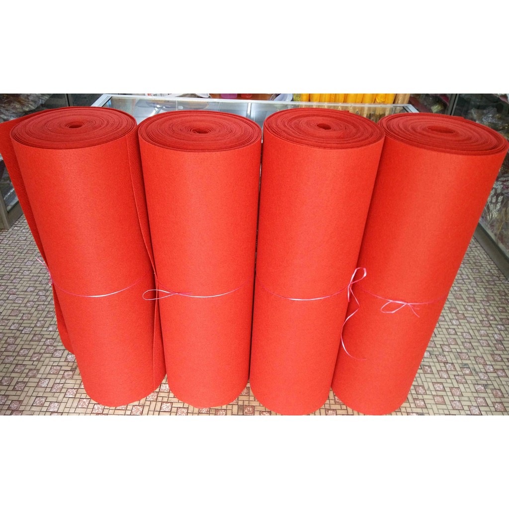 Karpet Merah Pengantin untuk Perkahwinan Panjang 25M / Red Carpet for ...