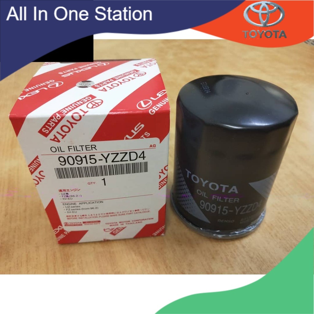 Toyota Oil Filter (90915-YZZD4) for Hilux Innova Fortuner Hiace Estima ...