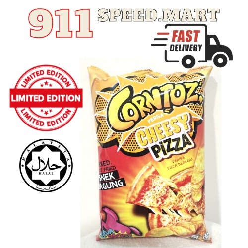 [911] Mamee Corntoz Cheesy Pizza Corn Snack 80gm | Shopee Malaysia