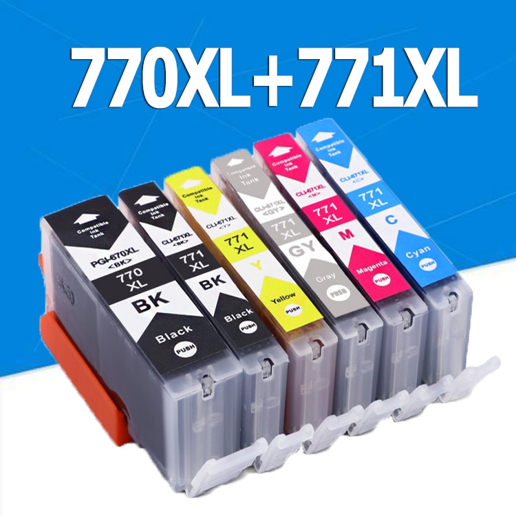 PGI 770 CLI 771 ink PGI 770XL CLI 771XL Ink Cartridge Compatible for ...
