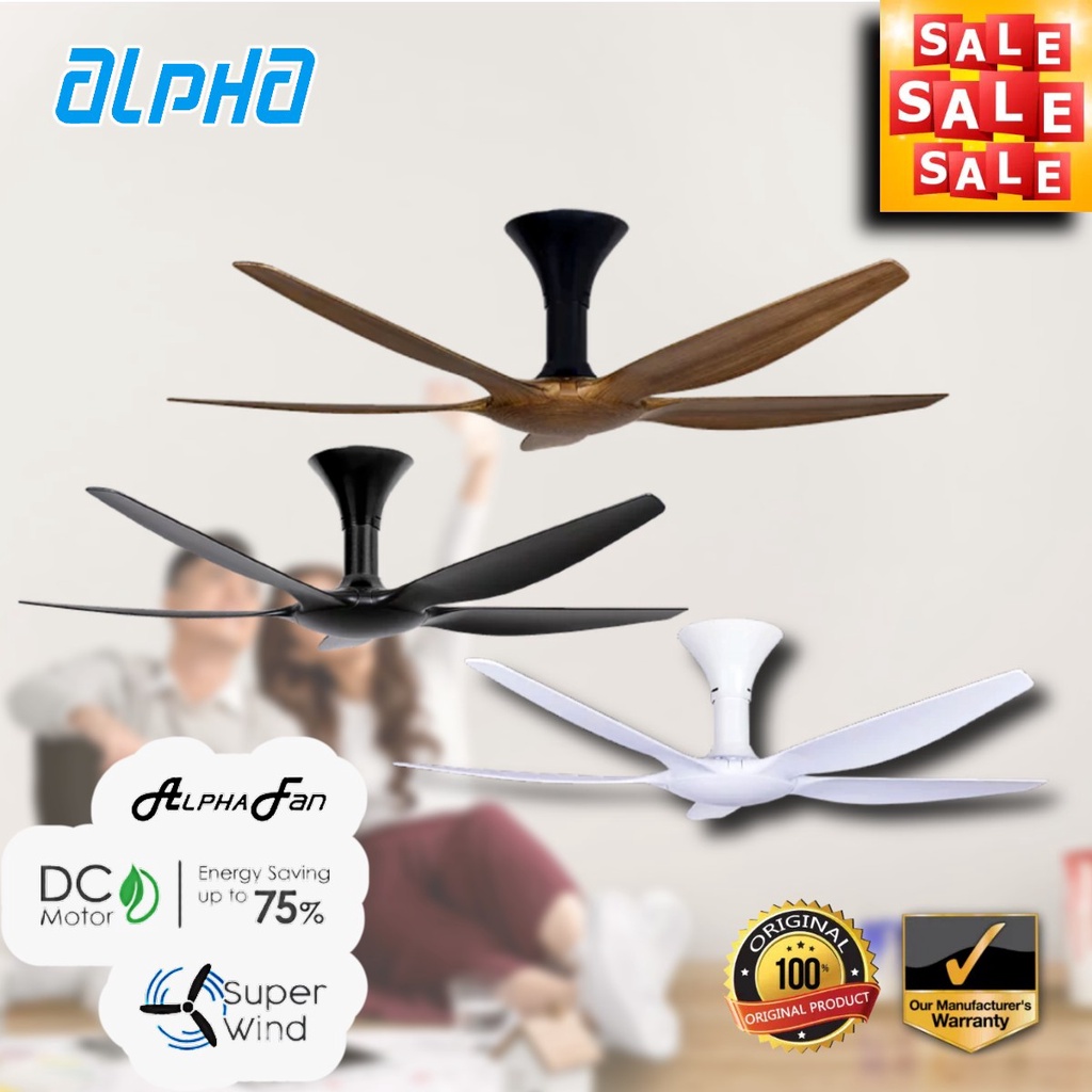 (DC Motor) ALPHA 56" Designer Ceiling Fan - Model: AlphaFan - AX70 5B ...