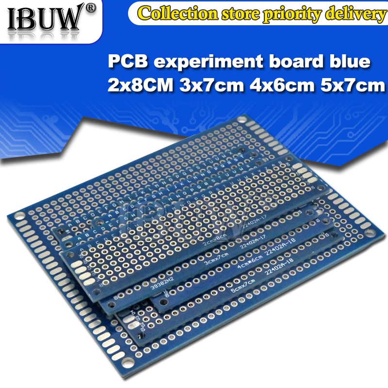 5PCS Electronic PCB Board 2x8cm 3x7cm 4x6cm 5x7cm Diy Universal Printed ...
