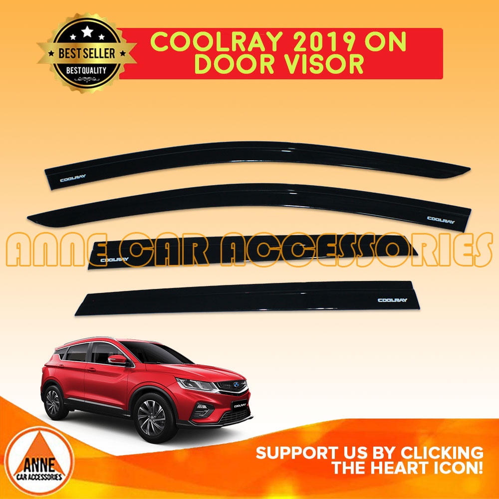 Premium Visor for Geely Coolray 2019 2020 2021 2022 2023 Onwards Window ...