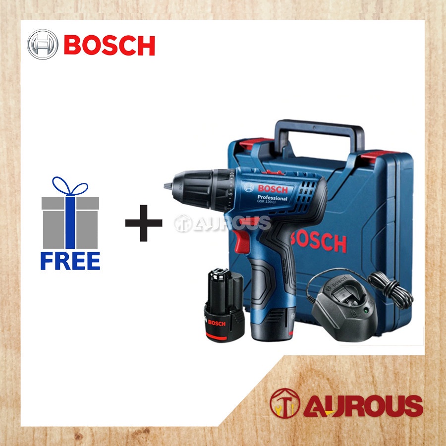 BOSCH GSR 120-LI GEN 2 PROFESSIONAL CORDLESS DRILL/DRIVER (GSR120-LI ...
