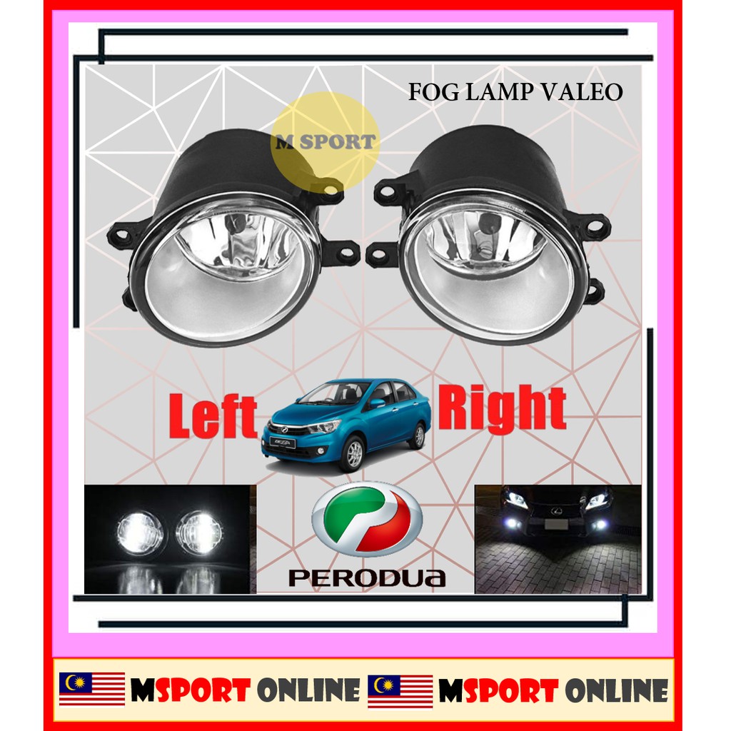 2 PC Perodua Bezza OEM Fog Lamp Spotlight Foglamp | Shopee Malaysia