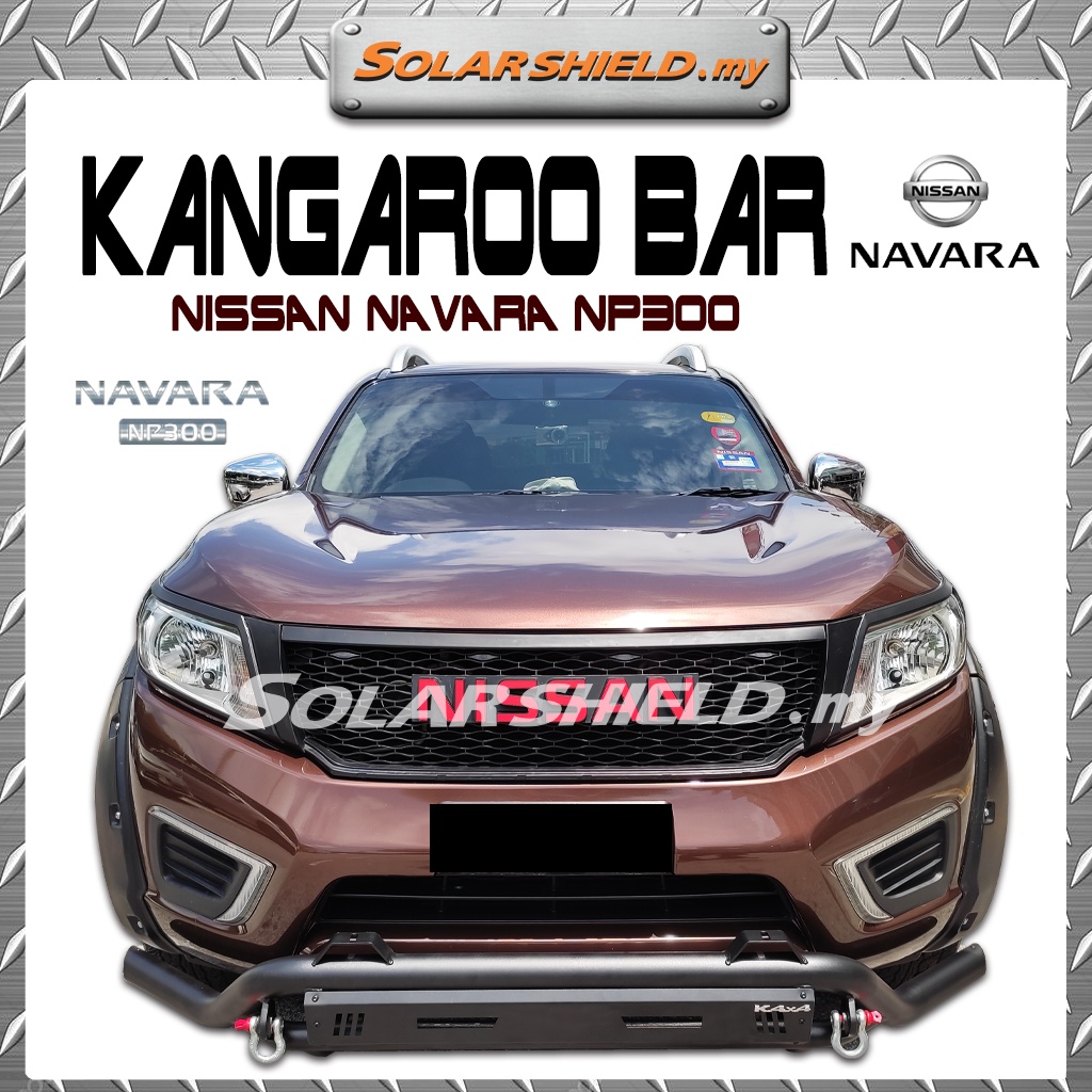 Nissan NP300 F1 Kangaroo Nudge Bar 4X4 Front Kangaroo Bar | Shopee Malaysia