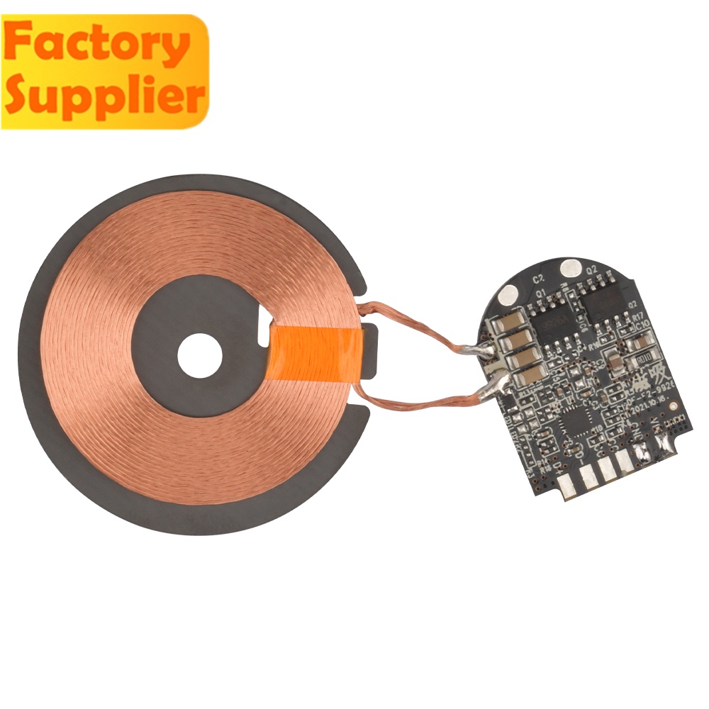 PCBA Circuit Board Transmitter Module + Coil for 15W Qi Fast Wireless ...
