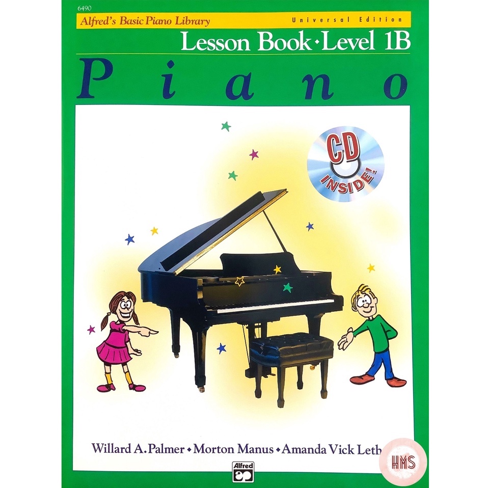 Alfred's Basic Piano Library Lesson Book Level 1B (with CD) | Shopee ...
